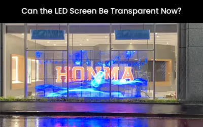 Revolution in Display: Transparent LED Screen Tech Unveiled
