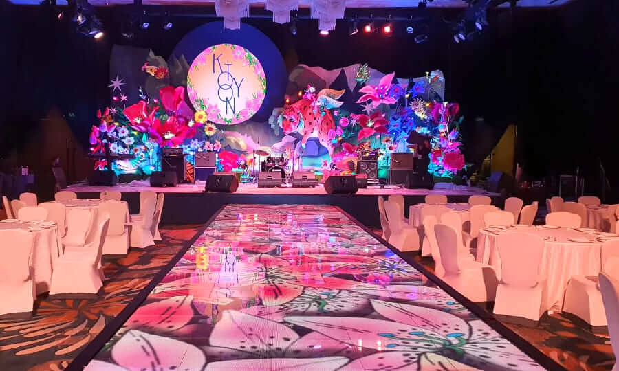 Dynamic LED Screen Floors: Visual Innovation at Your Feet