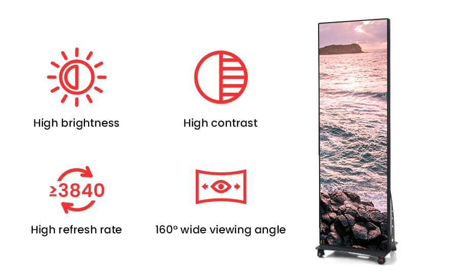 LED Poster Displays | Versatile Advertising Solutions