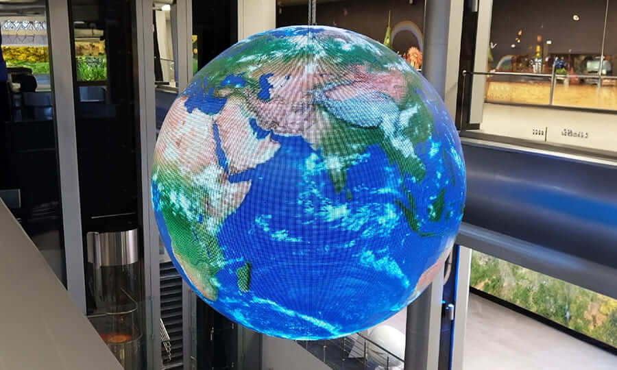 LED Sphere Displays - Enhancing Spaces with 360° Visuals