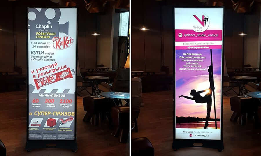 LED Poster Displays | Versatile Advertising Solutions