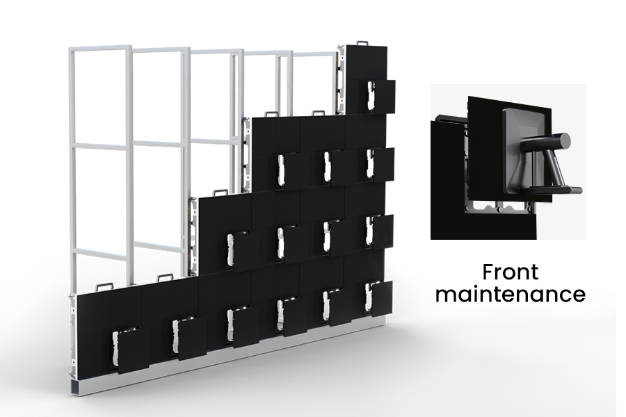 P3.91 Front Maintenance LED Display - Super Easy to maintain