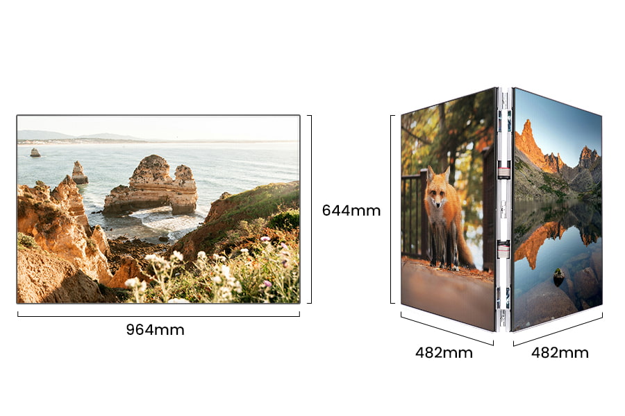 Foldable LED Screen