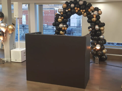 LED DJ Booth - Custom, Portable & Pro Designs for Events