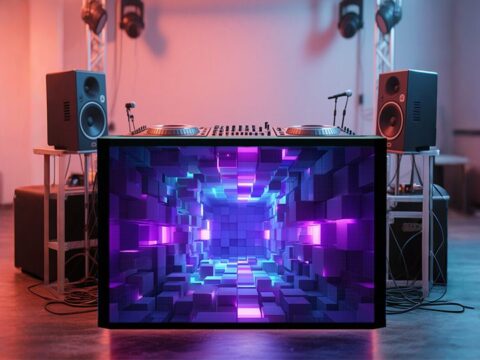LED DJ Booth - Custom, Portable & Pro Designs for Events